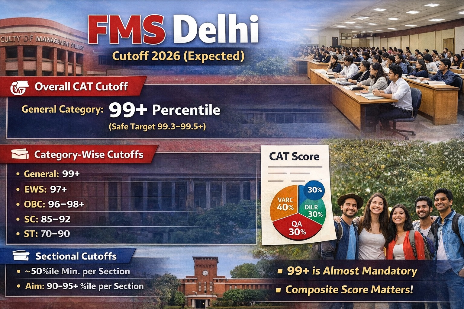 Cutoff FMS Delhi 2026 Cut Off Out: PI Round Starts April 13 | Category ...